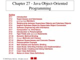 Ppt Chapter 27 Java Object Oriented Programming Powerpoint