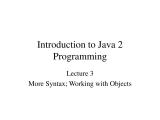 Ppt Introduction To Java 2 Programming Powerpoint Presentation Free