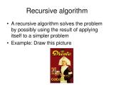 Ppt Introduction To Algorithm Design And Recursion Powerpoint