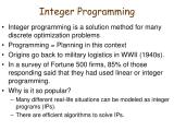 Ppt Integer Programming Powerpoint Presentation Free Download Id