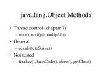 Ppt The Java Lang Package Chapter 8 Powerpoint Presentation Free