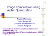 Ppt Image Compression Using Vector Quantization Powerpoint