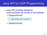Ppt Inter Process Communication Network Programming Using Tcp Java