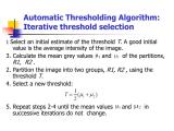 Ppt Automatic Thresholding Powerpoint Presentation Free Download