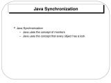 Ppt Java Synchronization Powerpoint Presentation Free Download Id