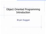Ppt Object Oriented Programming Introduction Powerpoint Presentation