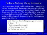 Ppt Chapter 19 Recursion Powerpoint Presentation Free Download Id