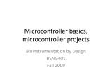 Ppt Microcontroller Basics Microcontroller Projects Powerpoint