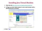 Ppt Installing Java Virtual Machine Powerpoint Presentation Free