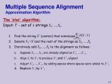 Ppt Sequence Alignment Tutorial 3 Powerpoint Presentation Free