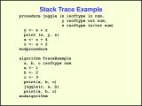 Ppt Module Invocation Parameters Tracing The Execution Of