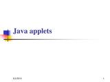 Ppt Java Applets Powerpoint Presentation Free Download Id 845874