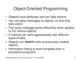 Ppt Object Oriented Programming Using C Third Edition Powerpoint