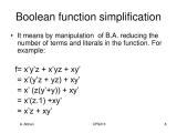 Ppt Chapter 2 Boolean Algebra And Logic Gates Powerpoint
