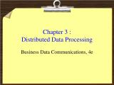 Ppt Chapter 3 Distributed Data Processing Powerpoint Presentation