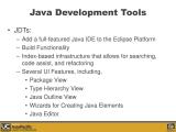 Ppt Java Integrated Development Environments Powerpoint Presentation