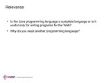 Core Java Programming Language Jse Chapter I Getting Started