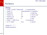 Python Programming Basic Introductions Ppt