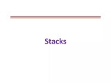 Stack Algorithm Ppt