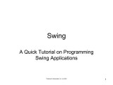 Java Swing Tutorial For Beginners Java Programming Tutorials Pdf