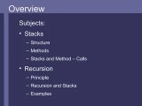 Module 01 Stack And Recursion Ppt