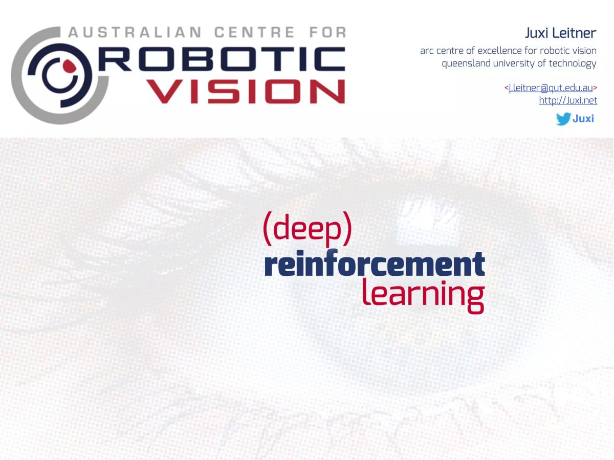 Deep Reinforcement Learning | Amazon Robotics Challenge, Image ...