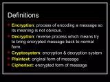 Basic Encryption Decryption Chapter 2 Ppt