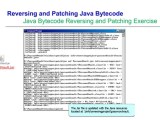 Reversing And Patching Java Bytecode Ppt