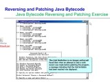 Reversing And Patching Java Bytecode Ppt