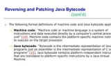 Reversing And Patching Java Bytecode Pdf