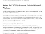 Setup Java Path And Classpath From The Java邃 Tutorials Essential