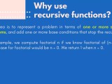 Algorithm And Programming Ii 4 Recursive Pdf