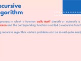 Algorithm And Programming Ii 4 Recursive Pdf