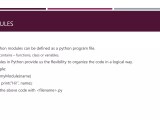 Modules In Python Programming Pptx