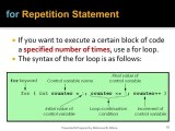 Computer Programming Loops Using Java Ppt