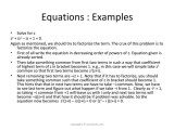 Solving Equations In Complex Numbers Ppt Physics Science
