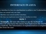 Abstraction Java Pptx