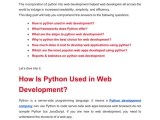 A Complete Guide To Python Web Development Pdf