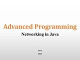 Networking In Java Advanced Programming Pdf