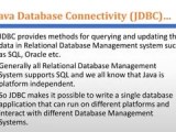 Java Database Connectivity Advanced Programming Pdf