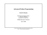 Advanced Python Programming Pdf