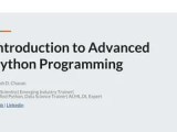 Advance Python Programming Pptx