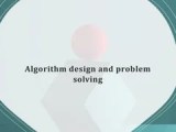 Algorithm Design And Problem Solving Pdf