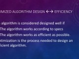 Algorithm Design Optimization Using Recursion Ppt