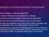 Algorithm Design Optimization Using Recursion Ppt
