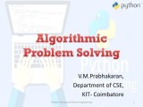 Algorithmic Problem Solving Pdf