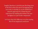 Angular Resolver Tutorial Pdf