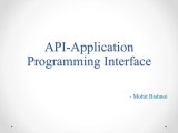 Api Application Programming Interface Ppt