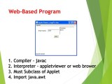 Applets In Java Pptx Programming Languages Computing
