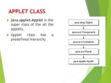 Applets In Java Pptx